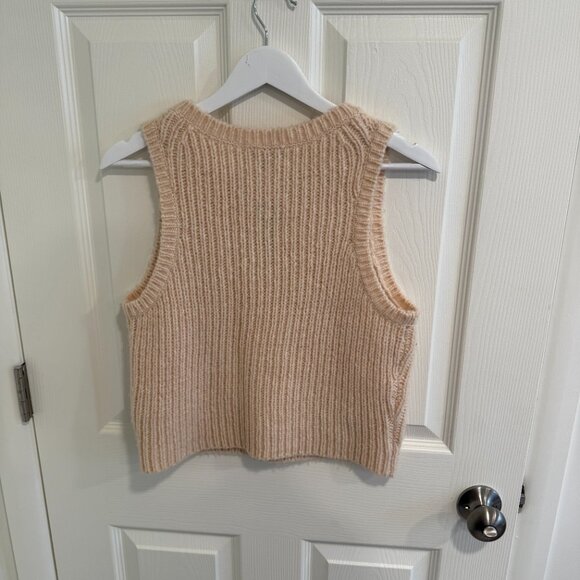 J. Crew | Sweaters | Jcrew Cropped Cableknit Sweater Shell | Poshmark